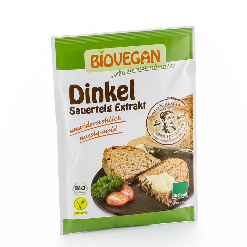 Biovegan Dinkel Sauerteig Extrakt bio 30g von teewerk.ch